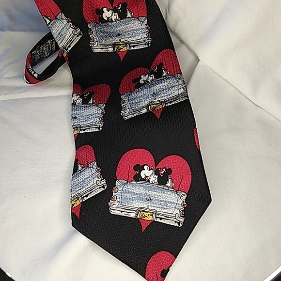 Disney | Accessories | Mickey And Minnie Mouse Tie | Poshmark